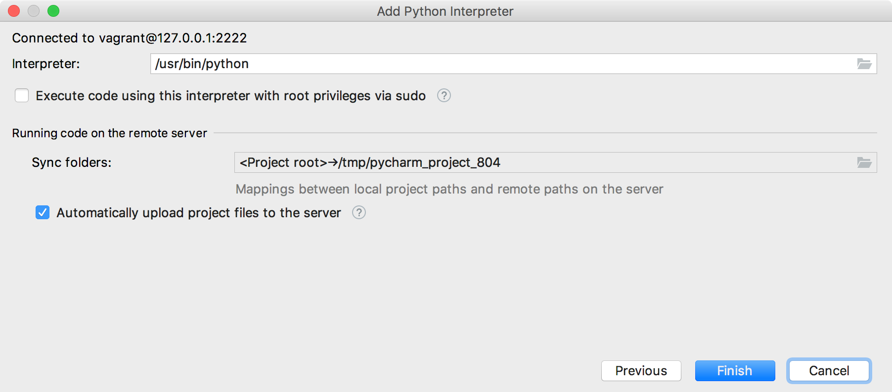 Pythonインタープリターを設定する - ヘルプ | PyCharm